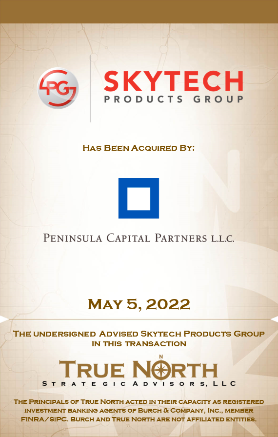True North Transactions: Skytech Products Group
